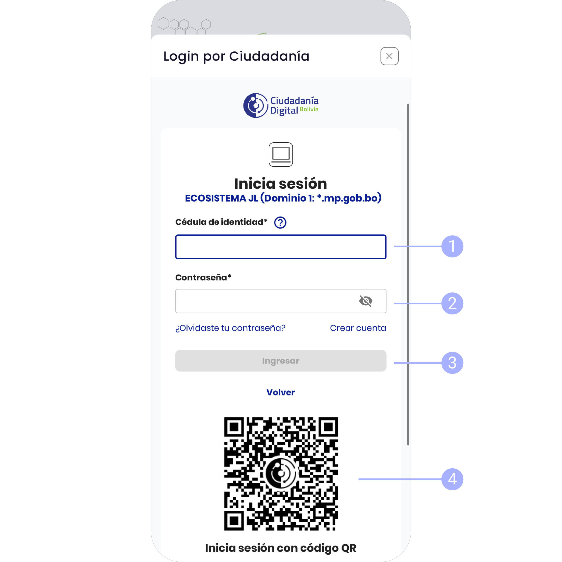Guía de acceso por Ciudadanía Digital | MP v2